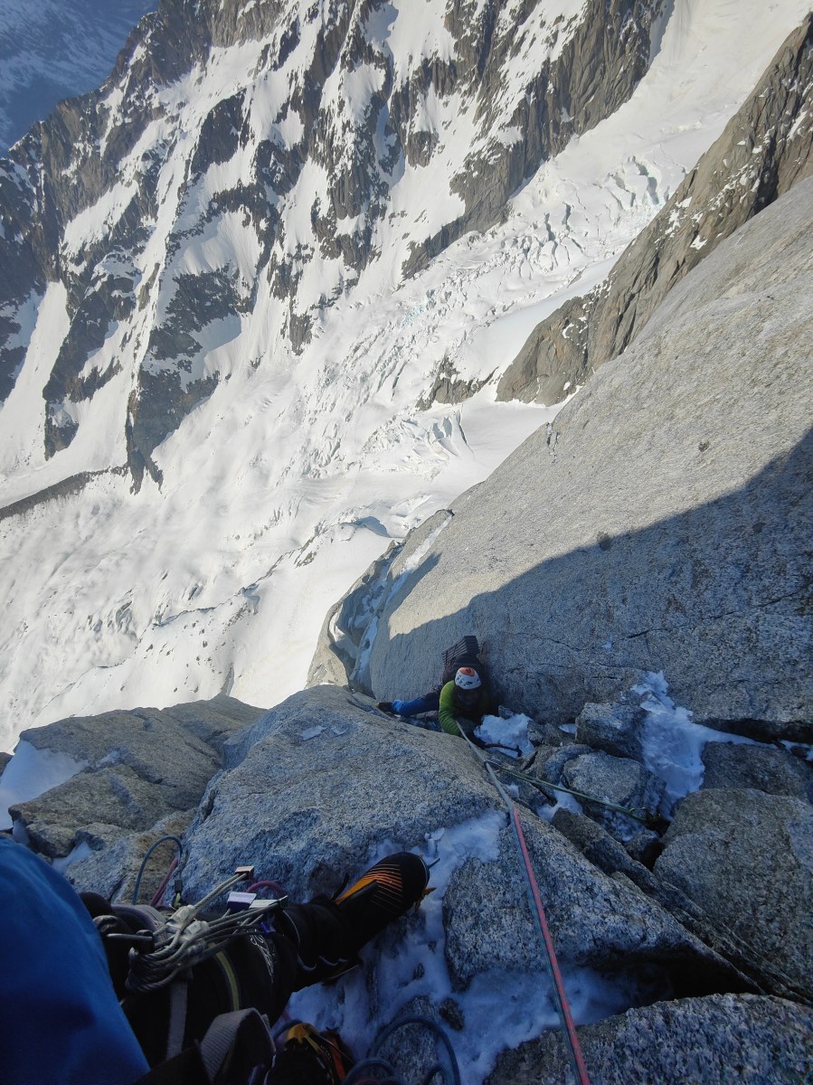 Parete Nord Petit Dru – Via Allain-Leininger – GABRIEL BUDA A.GUIDA ...